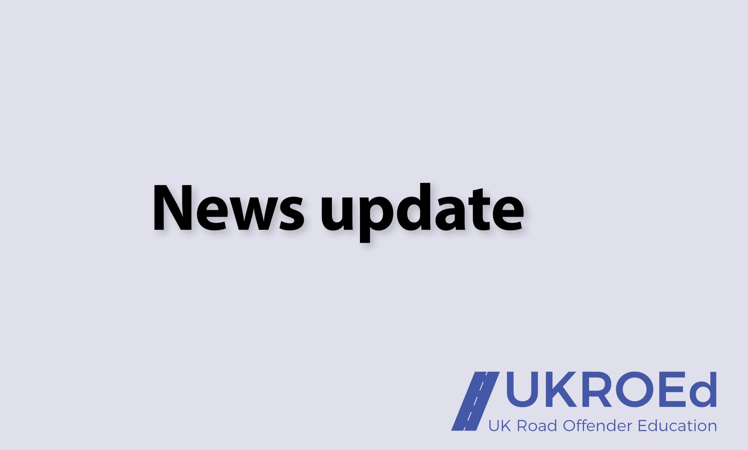 Road Victim Month begins today | UKROEd